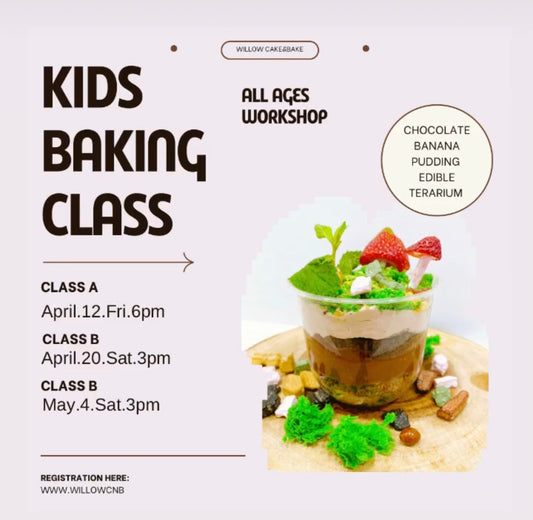 Baking Class – Willow Cake & Bake