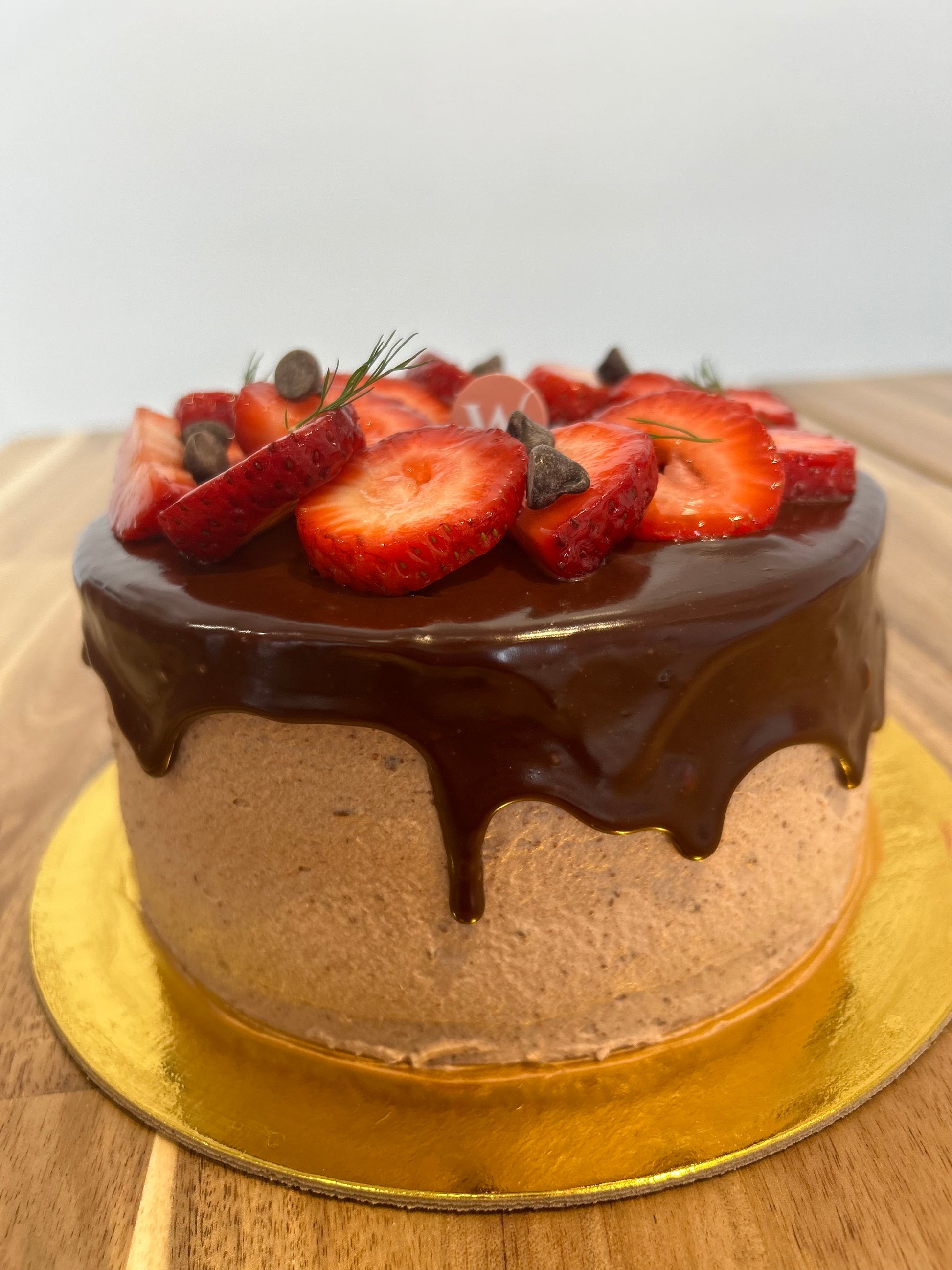 6-inch Choco Choco Strawberry Cake – Willow Cake & Bake